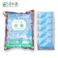 China Herbaceous Fragrant Bath Salt Blue Lavender Bath Products Full Body for sale