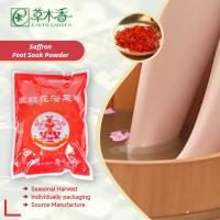 China Saffron Natural Herbal Foot Soak Traditional Chinese Herbs For Soaking Feet for sale