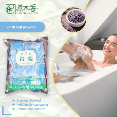 China Lavender Foot Soak Detox Salt Dead Sea Bath Salt Eucalyptus Relaxation for sale