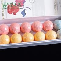 China Bulgarian Rose Bath Bomb Epsom Bath Salt Stress Relief Bath Soaking Salts for sale