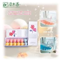 China Bulgarian Rose Bath Bomb Epsom Bath Salt Stress Relief Bath Soaking Salts for sale