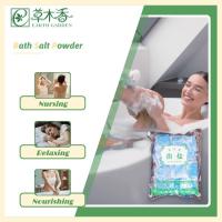 China Blue Dark Lavender Bath Salt Foot Bath Soak Ancient Chinese Herbal Blend for sale