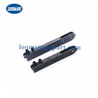 China Weaving Parts Connecting Arm Hexagonal Hook Support Rod Boom Short Link L190x40x11 for sale