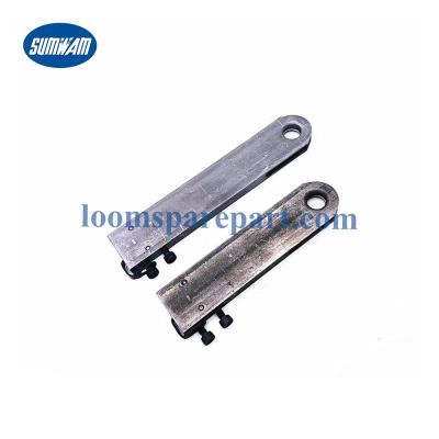 China Weaving Parts Connecting Arm Hexagonal Hook Support Rod Boom Short Link L190x40x11 for sale