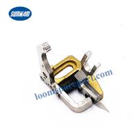 China Tsudakoma Loom Spare Parts Right Copper Scissors Scrap Edge Scissors Assembly Towel Machine for sale