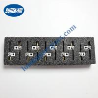 China Tsudakoma Zax Sub Nozzle Base One Hole Loom Parts for sale