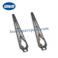 China BE151994 Picanol Loom Spare Parts Weft Selection Fixed Aluminum Plate 343X73X10MM for sale