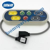 China Weaving Picanol Loom Spare Parts Push Button Control Box With Led for sale