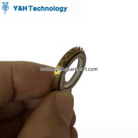 China TEMPLE RING FOR SULZER PU ID=15.1 OD=23 T=3.5 NEEDLE 1MM 2ROWS 48PINS for Sulzer Projectile Loom 911233458 P7100/TW11/PU Durable Wear-Resistant OEM-Match Replacement Spare Parts for sale