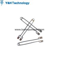 China Double Lock Heddle Steel Wire Sheet For Picanol Rapier Loom Replacement Spare Parts for sale