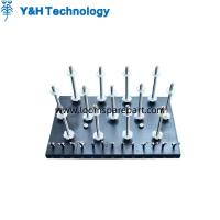 China Multi-station Weft Thread Guide Stand For Picanol rapier loom Long Service Life OEM-Match Aluminum Alloy Replacement Spare Parts for sale