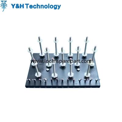 China Multi-station Weft Thread Guide Stand For Picanol rapier loom Long Service Life OEM-Match Aluminum Alloy Replacement Spare Parts for sale