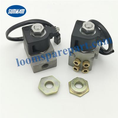 China 710 Toyota Loom Spare Parts Solenoid Valve Lower Nut Copper Nut for sale