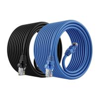 China Cat5 Cat5e Cat6 Cat7 Ethernet Network Cable 1m to 100m STP UTP RJ45 Patch Cord for Data Transfer for sale