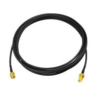 China RG174 Coaxial RP SMA Male to Female Antenna Extension Cable 50 Ohm 0.6dB Loss for WiFi Router Security Camera for sale
