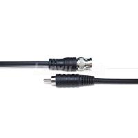 China BNC Male to RCA Male AV Extension Cable for CCTV Camera - 1m to 20m Length Options with OEM Service for sale