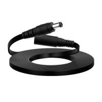 China 12V DC Power Extension Cable 1m-20m with 5.5x2.1mm Barrel Jack for CCTV Camera and LED Lighting for sale