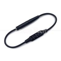 China Stepless LED Dimmer Cable with Touch Control - 30m Length, 2A Current, 5.5x2.1mm DC Barrel Connectors for sale