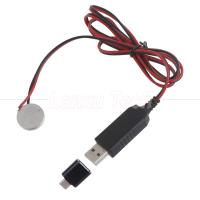 China USB 5V to 3V Battery Eliminator Cable for CR2032 Replacement - 1M Length with 3V/1A Output for sale