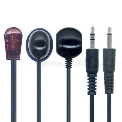 China 3.5mm IR Receiver Emitter Transmitter Cable 1.5m-10m for TV DVR STB Remote Control Extender for sale