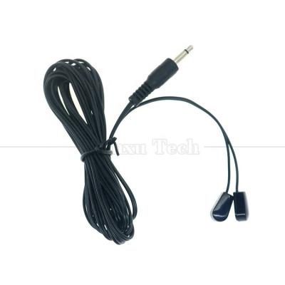 China 3.5mm Audio Jack IR Transmitter Receiver Extender Cable 1M Copper for TV Remote Control for sale