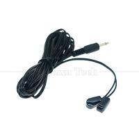 China 3.5mm Audio Jack IR Transmitter Receiver Extender Cable 1M Copper for TV Remote Control for sale