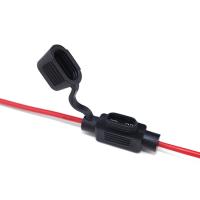 China Waterproof Blade Fuse Holder - Maxi/Standard/Mini Automotive & Industrial Grade with 8-18AWG Wire Compatibility for sale