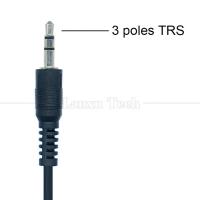 China Custom 3.5mm Audio Jack IR Remote Extender Cable 1m 2m 3m for STB Android TV Box Infrared Blaster for sale