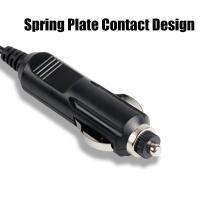 China Custom 12V 24V 2A DC Car Charger with 5.5x2.1mm Connector - 1M 2M 3M Cable Options for sale