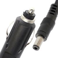 China Custom 12V 24V 2A DC Car Charger with 5.5x2.1mm Connector - 1M 2M 3M Cable Options for sale