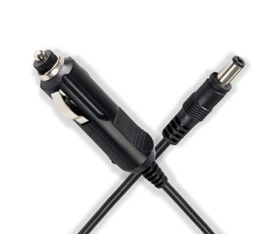China 12V 2A DC Car Charger Cable with 5.5x2.1mm Connector - 1M 2M 3M Length Options for Battery and Device Power for sale