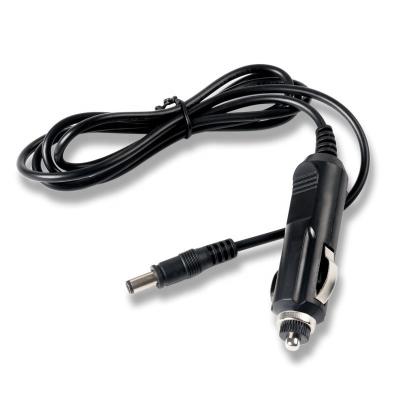 China 5.5x2.1mm DC Car Charger Adapter 12V/24V 2A with Cigarette Lighter Plug - 1M/2M/3M Cable Options for sale
