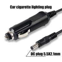 China 5.5x2.1mm DC Car Charger Adapter 12V/24V 2A with Cigarette Lighter Plug - 1M/2M/3M Cable Options for sale