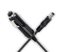 China 5.5x2.1mm DC Car Charger Adapter 12V/24V 2A with Cigarette Lighter Plug - 1M/2M/3M Cable Options for sale
