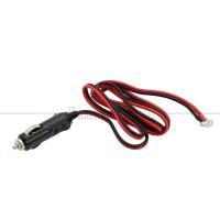 China 15A High Current DC Power Cable with Car Cigarette Plug to O-Type Terminal - 0.3M to 3M Length Options for sale