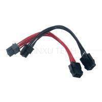 China Custom 4 6 8 Pin Molex Micro Fit 3.0 Connector Cable 0.1m Male to Female Harness for sale