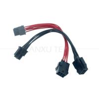 China Custom 4 6 8 Pin Molex Micro Fit 3.0 Connector Cable 0.1m Male to Female Harness for sale