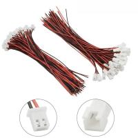China Custom JST XH 2.54mm 2-Pin Wire Harness Cable with 2A Current Rating for Battery Applications for sale