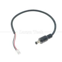 China Custom 5.5x2.1mm DC Barrel Jack to JST XH Female Connector Cable - 15cm to 1m Length, 5A Current Rating for sale