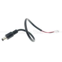 China Custom 5.5x2.1mm DC Barrel Jack to JST XH Female Connector Cable - 15cm to 1m Length, 5A Current Rating for sale