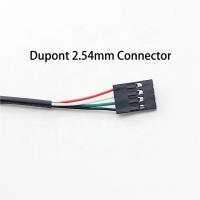 China Custom 4 Pin Dupont 2.54mm to Molex 1.25mm Pitch Connector Cable 24AWG Wire Harness Assembly for sale