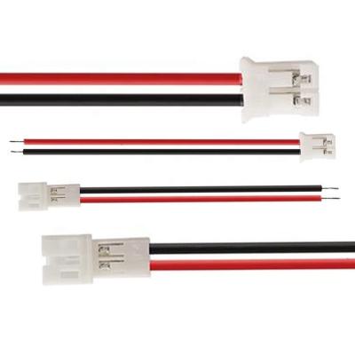 China JST PH 2.0 2-Pin Connector Cable Harness with 2.0mm Pitch and 2A Current Rating for Battery Applications for sale