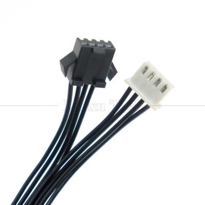 China Custom JST SM to XH 4P Connector Cable Wire Harness 15cm-1m Length 0.5A-5A Current Rating for sale