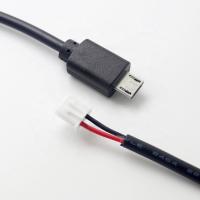 China Custom Micro B 5P to JST XH 2.54mm Pitch Connector Cable - 10cm to 2m Length Options with 28AWG Wire for sale