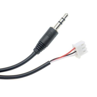 China Custom 3.5mm TRS Audio Jack to JST XH 3-Pin Cable - 2.54mm Pitch, 22-28AWG Wire, 10cm-3m Length Options for sale