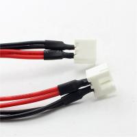 China Custom JST XH 2.54mm 1-to-2 Splitter Cable Assembly with 24AWG Wire and 4 Cores for Electronics for sale