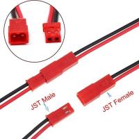 China 22AWG JST SYP RCY 2-Pin Connector Cable Harness with 10cm Length for LED Strips and Battery Connections for sale
