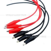 China 12V Red Black Alligator Clips Battery Cable for sale