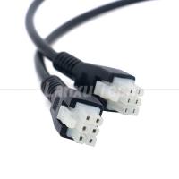 China Overmolded Male to Male 6 Pin Molex Mini-Fit 4.2mm Pitch Connector Assembly Cable 22AWG for sale