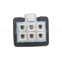 China Overmolded Male to Male 6 Pin Molex Mini-Fit 4.2mm Pitch Connector Assembly Cable 22AWG for sale